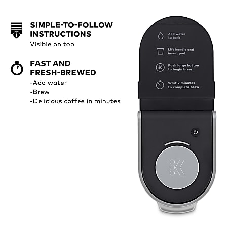Keurig K Suite In Room Single Serve Coffee Maker Silver - Office Depot