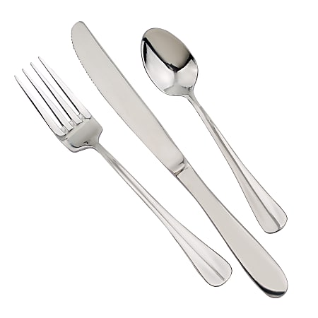 Walco Parisian Stainless Steel Salad Forks Silver Pack Of 24 Forks ...