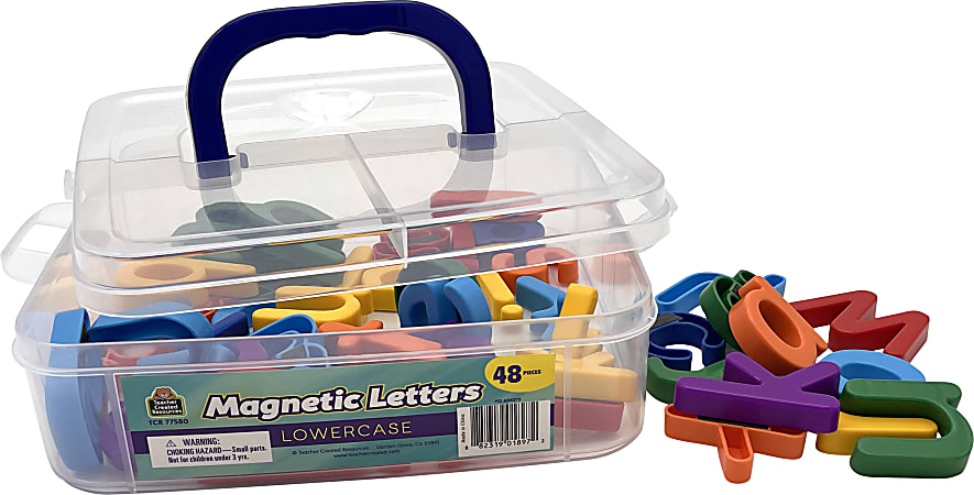 Teacher Created Resources Magnetic Letters Lowercase Assorted Colors ...