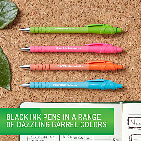 Paper Mate FlexGrip Ultra Retractable Ballpoint Pens Medium Point 1.0 ...