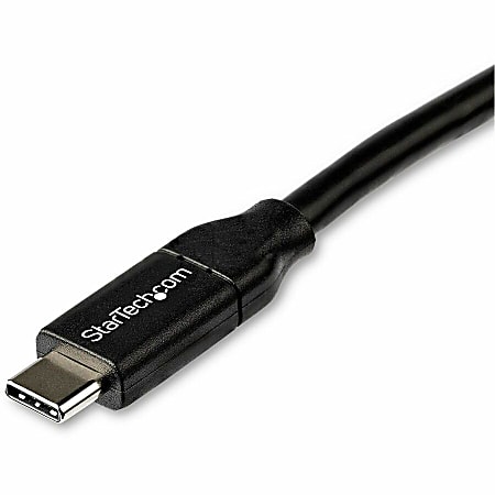 StarTech.com USB C to USB C Cable w 5A PD MM 2 m 6 ft. USB 2.0 USB IF ...