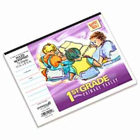 Pacon Primary News Writing Tablet Grade 1 11 x 8 12 70 Sheets - Office ...