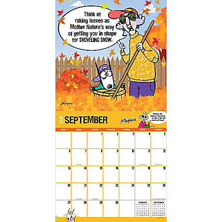 2026 TF Publishing Humor Comics Monthly Wall Calendar 12 x 12 Maxine ...