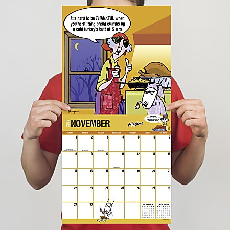 2026 TF Publishing Humor Comics Monthly Wall Calendar 12 x 12 Maxine ...