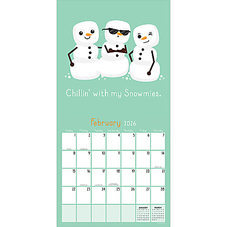 2026 TF Publishing Humor Comics Monthly Wall Calendar 12 x 12 Puns of ...