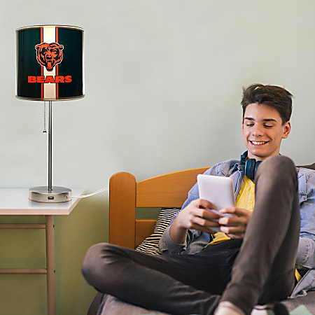 Imperial NFL Table Accent Lamp 8 W Chicago Bears - Office Depot