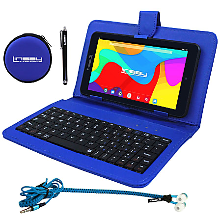 Linsay F7 Tablet 7 Screen 2GB Memory 64GB Storage Android 13 Blue ...