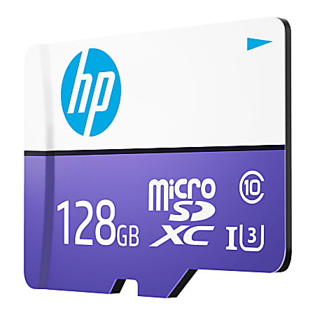 HP mx330 Class 10 U3 microSD Memory Card 128GB - Office Depot