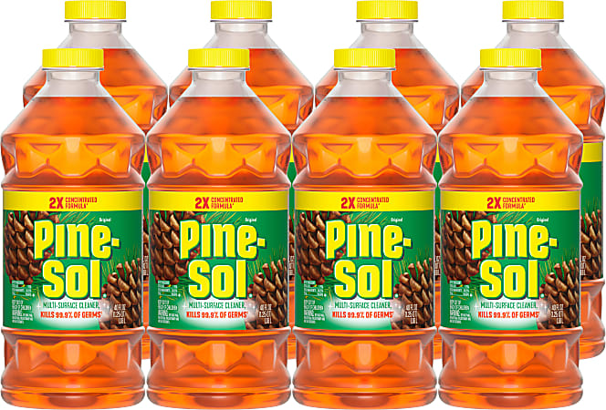 Clorox Pine Sol Multi Surface Cleaner Original 40 Oz Pack Of 8 Bottles ...