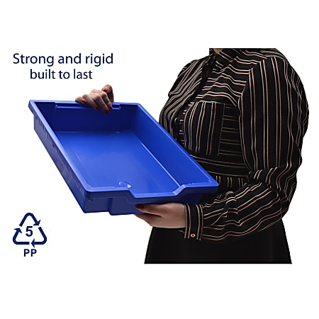 Gratnells Shallow F1 Tray Heavy Duty School Industrial Utility Bins 12. ...