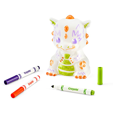 Illuminate creativity with the Crayola Light Up Dragon Toy. Its a ...