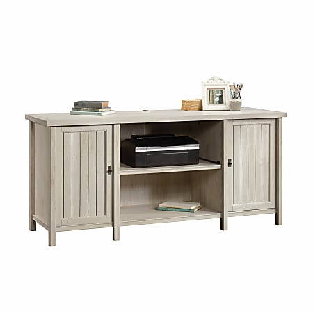 Sauder Costa Credenza Chalked Chestnut - Office Depot