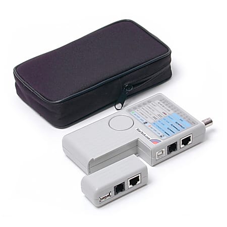 StarTech.com Professional Multi Function RJ45 RJ11 USB and BNC Cable ...