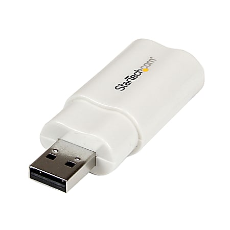 StarTech.com USB to Stereo Audio Adapter Converter - Office Depot