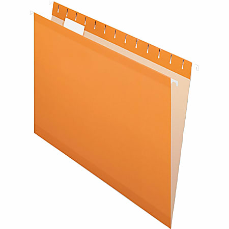 Pendaflex Premium Reinforced Color Hanging Folders Letter Size Orange ...