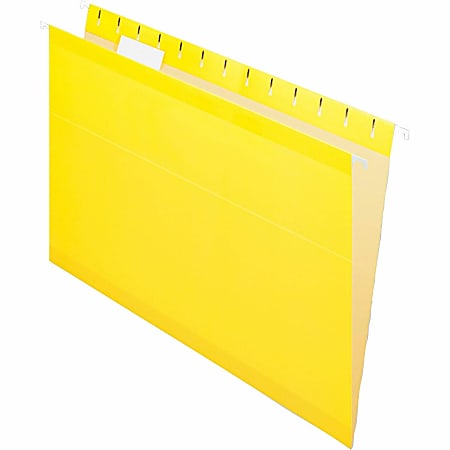 Pendaflex Premium Reinforced Color Hanging Folders Legal Size Yellow ...