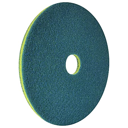 Americo SmartScrub Scrub Shine Floor Pad 20 Diameter Azure BlueYellow ...