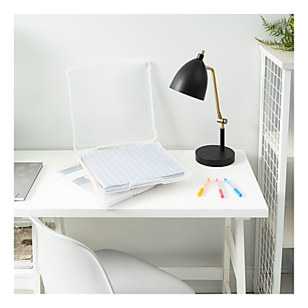 IRIS Slim Portable Project Cases 14 13 x 14 14 x 1 58 Clear Pack Of 10 ...