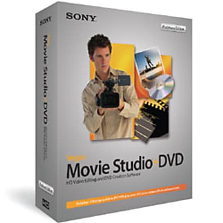 Sony® Vegas® Movie Studio™ + DVD, Traditional Disc
