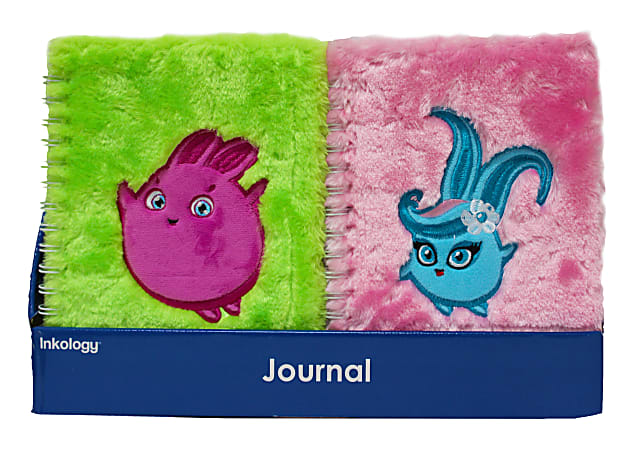 Inkology Sunny Bunnies Plush Journals 5 78 x 8 14 Wide Ruled 60 Sheets ...