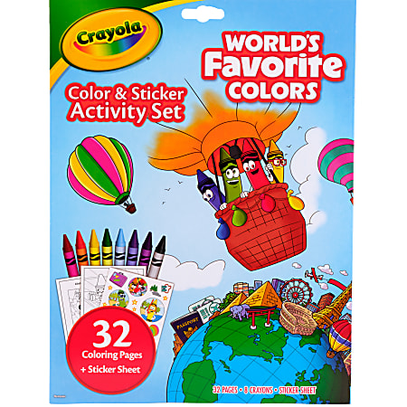 The top 8 Worlds Favorite Colors in Crayola crayons The Coloring pages ...