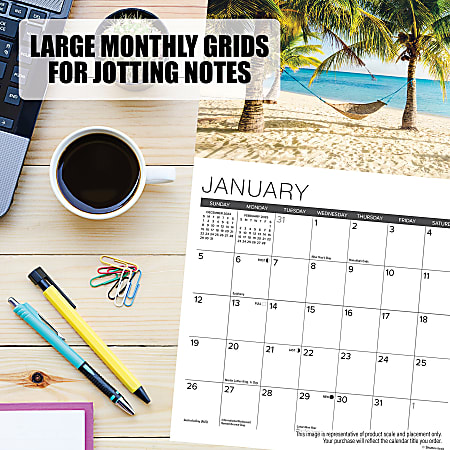 2025 Willow Creek Press Scenic Monthly Mini Wall Calendar 7 x 7 ...