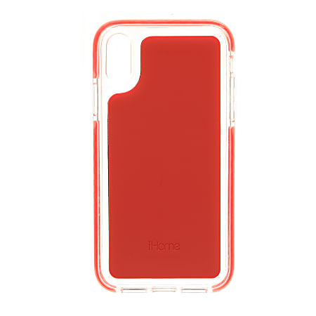 iHome Velo Impact Silicone Phone Case For iPhone XR Coral IHXPR156J OD ...