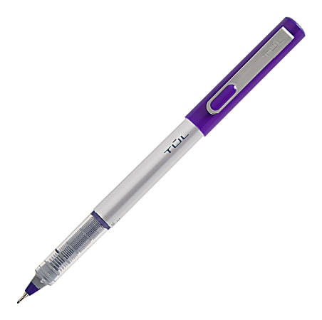 TUL Fine Liner Felt Tip Pens Ultra Fine 0.4 mm Silver Barrel Assorted ...