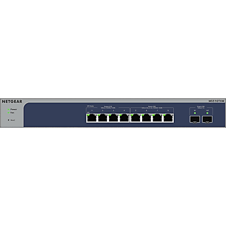 Netgear MS510TXM Ethernet Switch 8 Ports Manageable 3 Layer Supported ...