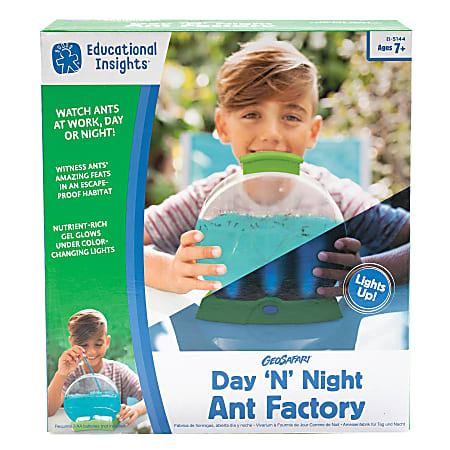 Educational Insights Geosafari Day N Night Ant Factory - Office Depot