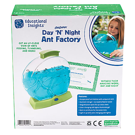 Educational Insights Geosafari Day N Night Ant Factory - Office Depot