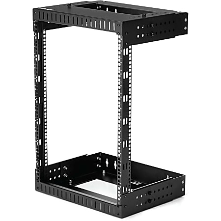 StarTech.com 15U Wallmount Server Rack with Adjustable Rails Up to 20 ...