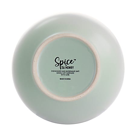 Spice by Tia Mowry Creamy Tahini 4 Piece Round Stoneware Cereal Bowl ...