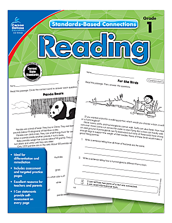 Carson Dellosa Standards Based Connections Reading Workbook Grade 1 ...