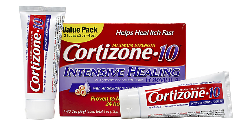 Cortizone 10 Maximum Strength Intensive Healing Hydrocortisone Anti ...