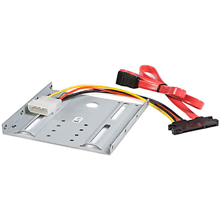 StarTech.com 2.5 in SATA Hard Drive to 3.5 in Drive Bay Mounting Kit ...