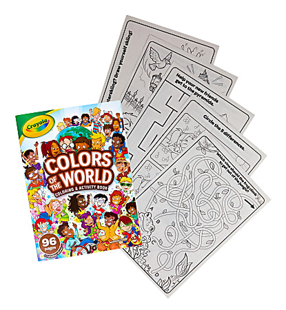 colors of the world coloring pages