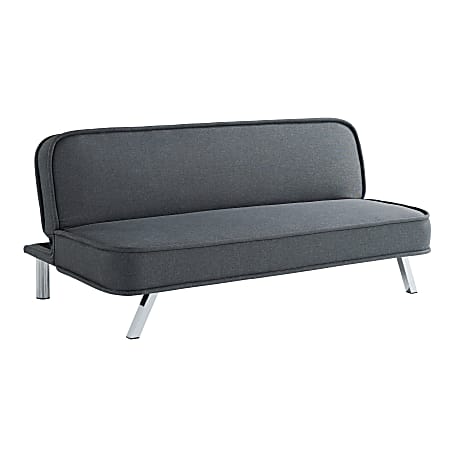 Lifestyle Solutions Turlock Convertible Futon 66.1 W x 33.1 D x 29 H ...