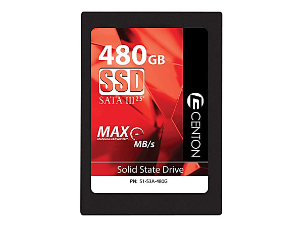 Centon MP Internal SATA III 2.5 Solid State Drive 480GB - Office Depot