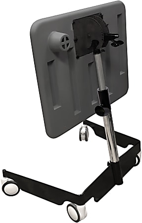 Kore Design Kids 30 W Sit Stand Mobile Student Desk Gray - Office Depot