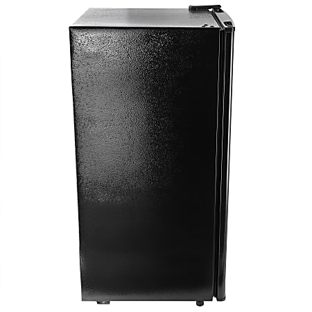 MegaChef 3.2 Cu Ft Refrigerator Black - Office Depot