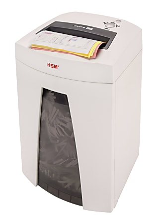 HSM SECURIO C18 20 Sheet Strip Cut Shredder White HSM1911 - Office Depot