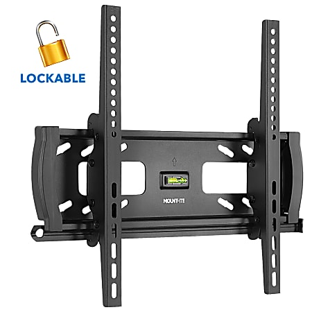 Mount It MI 2244T Lockable Anti Theft TV Wall Mount 7 H x 21 W x 2 D ...