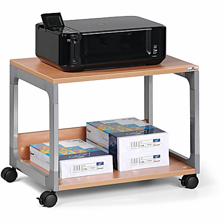 DURABLE System 48 Multifunction Trolley 2 Shelf 4 Casters Metal Steel ...