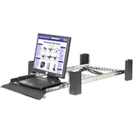 RackSolutions KVM Keyboard Video and Mouse rack monitor keyboard shelf ...