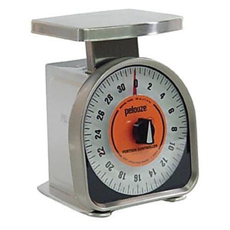 Rubbermaid Pelouze Mechanical Receiving Scale Ounce Silver - ODP ...