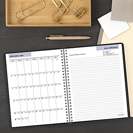 AT A GLANCE DayMinder Executive 2027 Weekly Monthly Planner with Notes ...