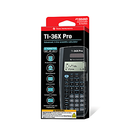 Texas Instruments TI 36X Pro Scientific Calculator - Office Depot