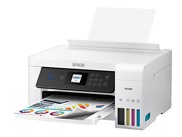 Epson WorkForce ST C2100 Supertank Inkjet All in One Color Printer ...
