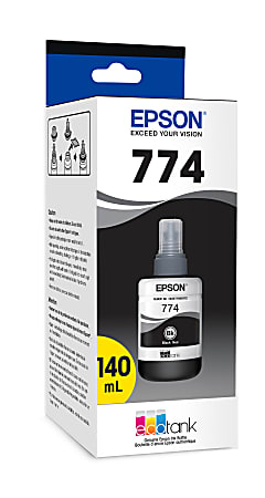 Epson 774 EcoTank Black Refill Ink Bottle T774120 S - Office Depot